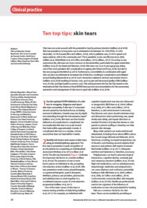 Ten top tips: skin tears – Wounds Asia
