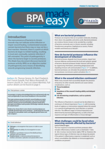 BPA Made Easy – Wounds Asia