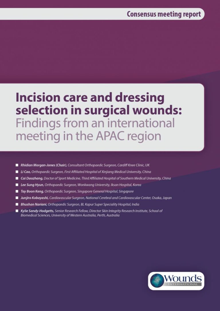 Consensus Documents – Wounds Asia
