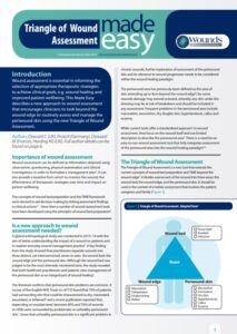 Triangle of Wound Assessment Made Easy – Wounds Asia