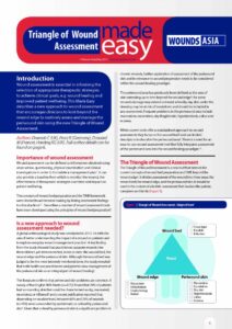 Triangle of Wound Assessment – Wounds Asia